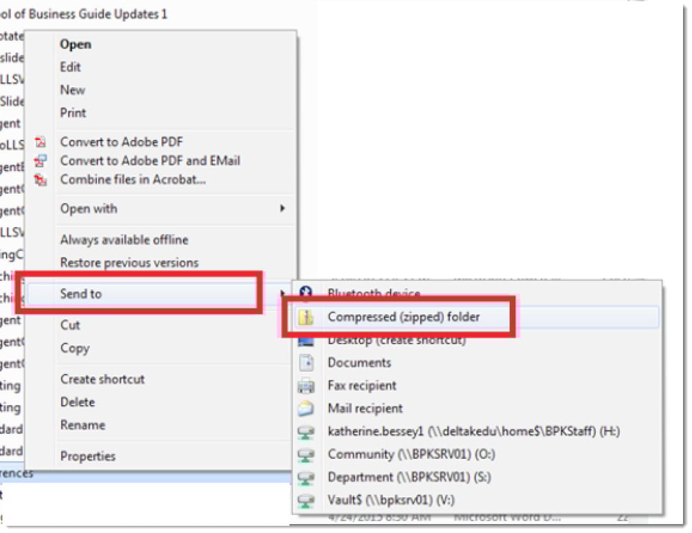 How to Compress (Zip) a Folder