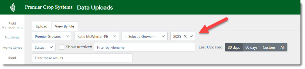 How to View Previously Uploaded Files