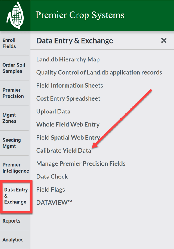 How to Calibrate Yield Data