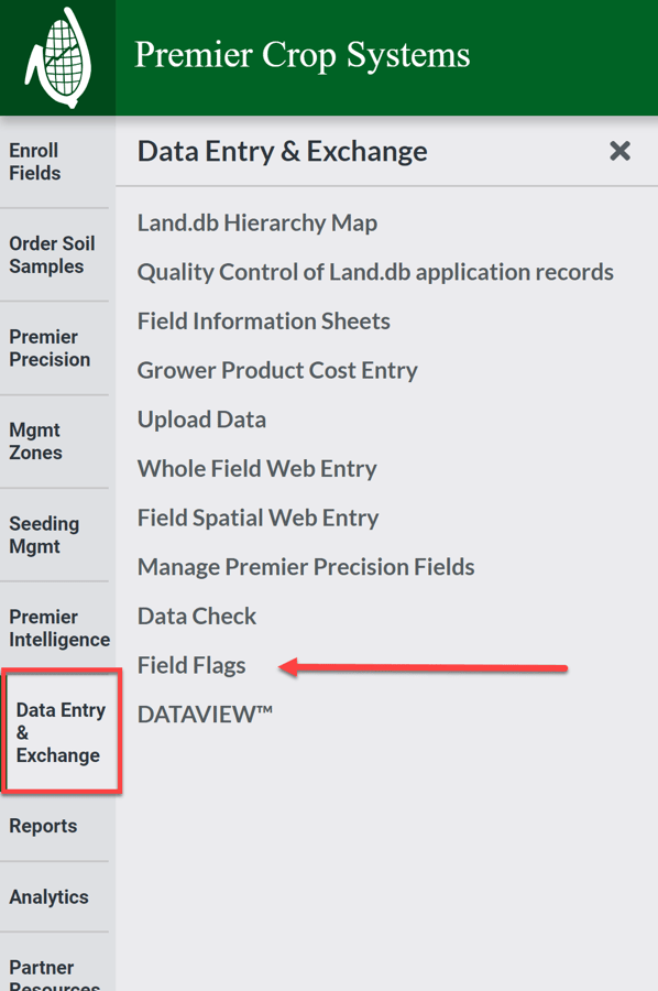 How to Set Field Flags