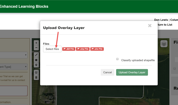 How to Upload a Shapefile to Use as a Reference Layer While Creating an ...