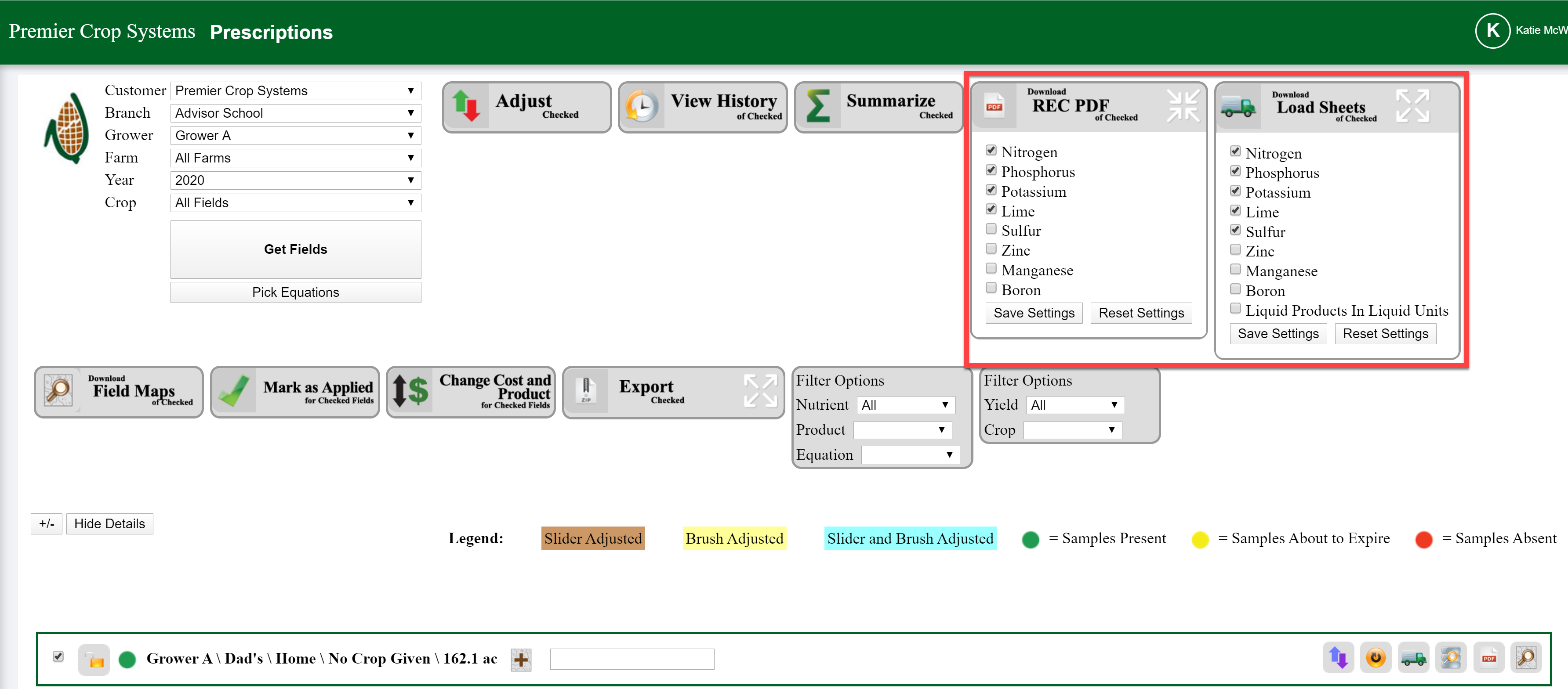 How to View Recs and Load Sheets