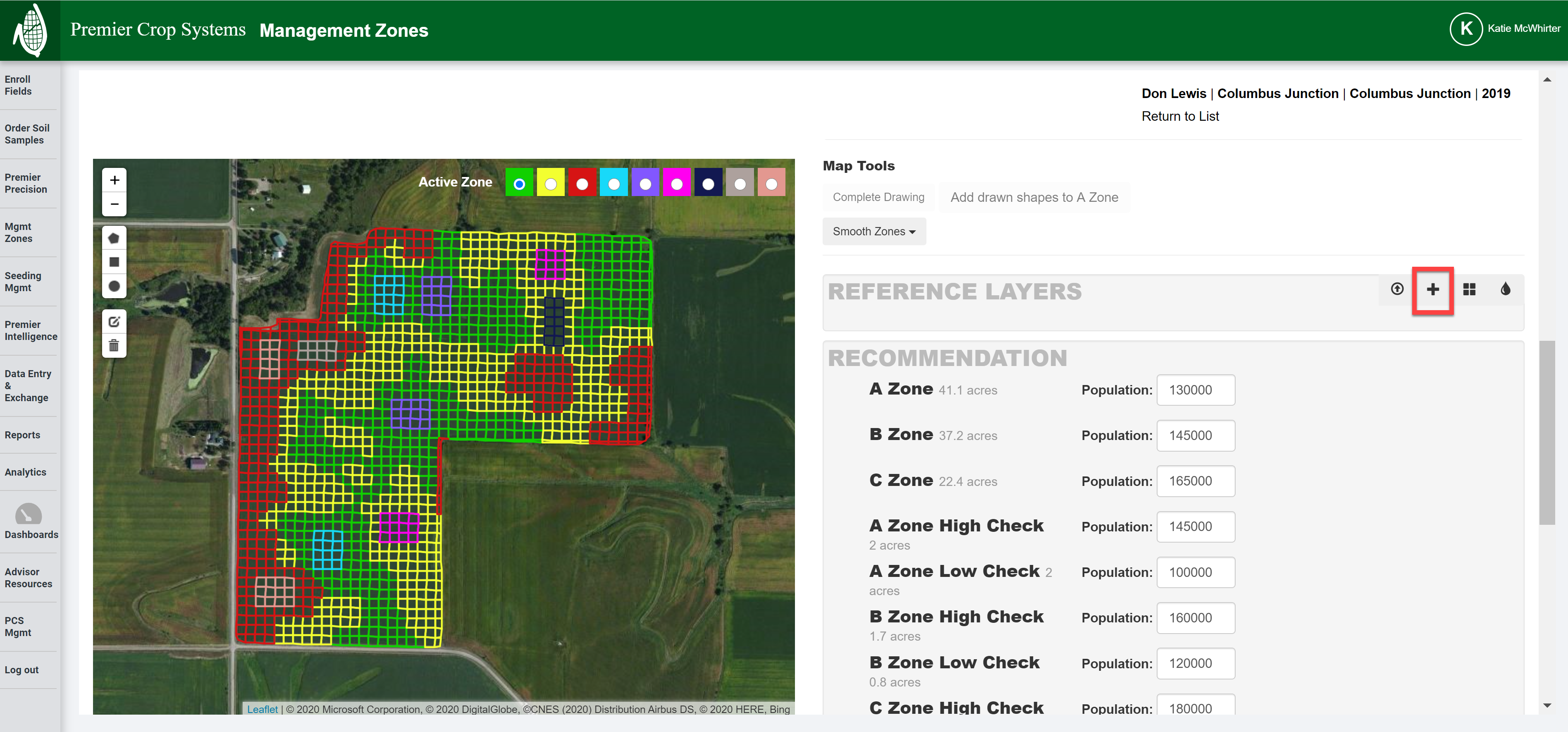 How to Use a Reference Layer While Creating Management Zones