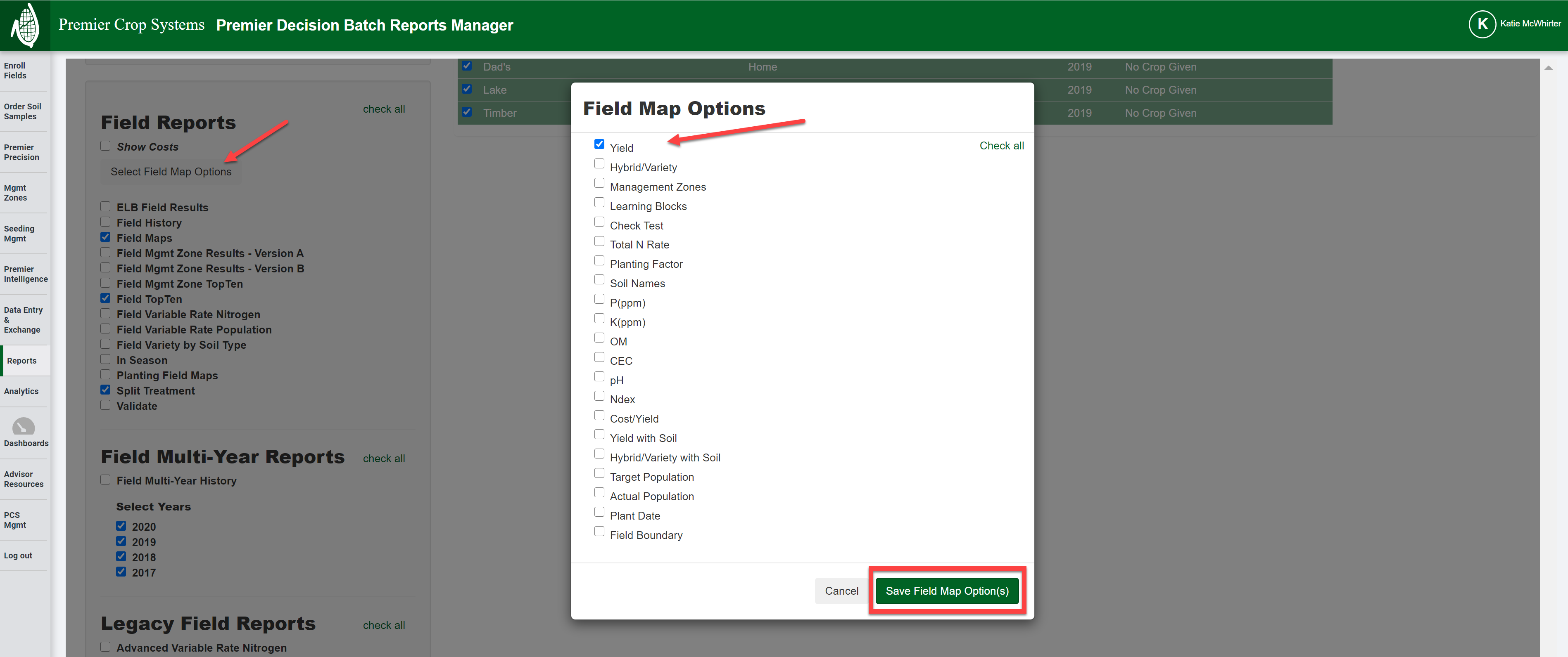 How Create Batch Reports